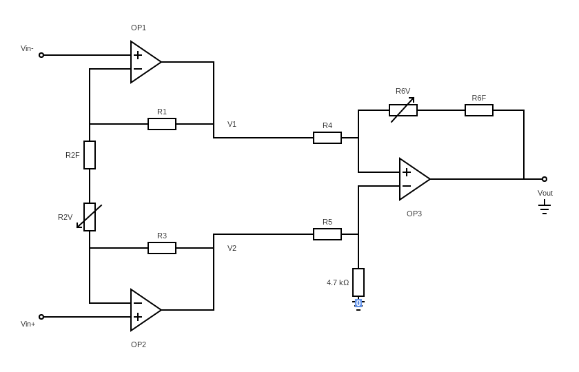 Ampl Op - Circuits - Circuit Diagram