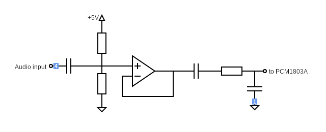 Audio ADC - Circuits - Circuit Diagram